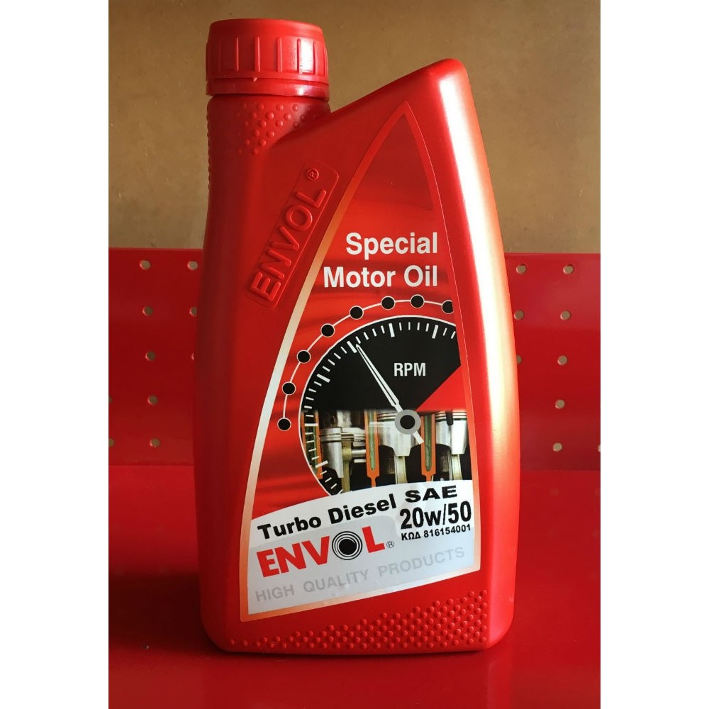 ENVOL MOTOR OIL 20W-50 TURBO DIESEL